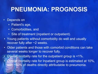 Pneumonia | PPTX
