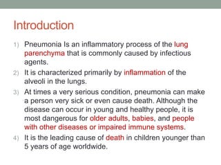 Pneumonia | PPTX