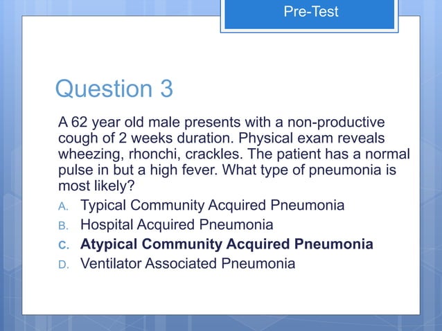Diagnosis & Mangement of Community-Acquired Pneumonia, Hospital ...
