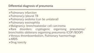 Pneumonia | PPTX
