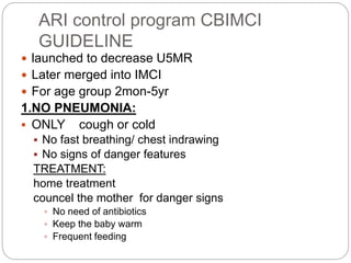 Pneumonia as a cause of under5 mortality | PPTX