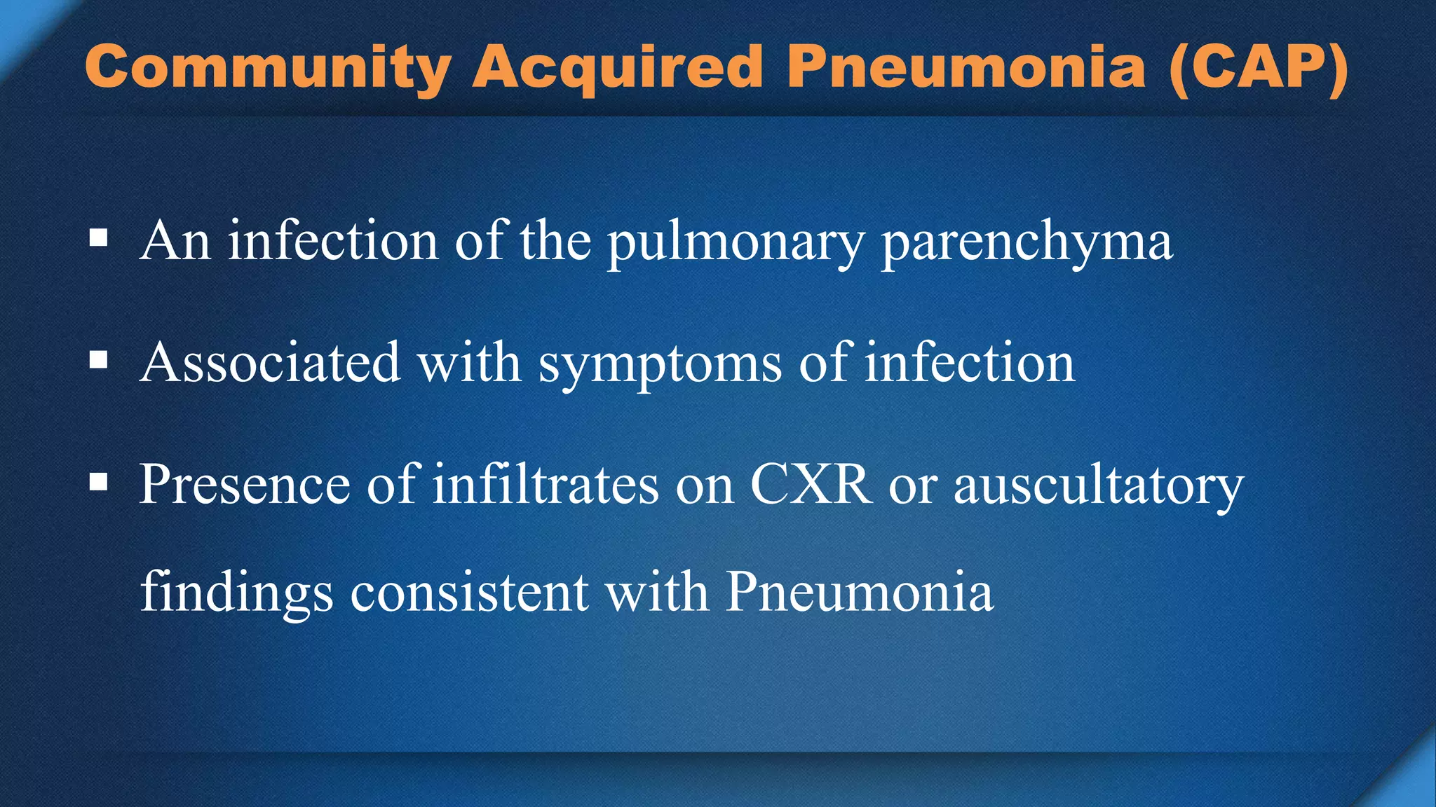 Pneumonia | PPTX