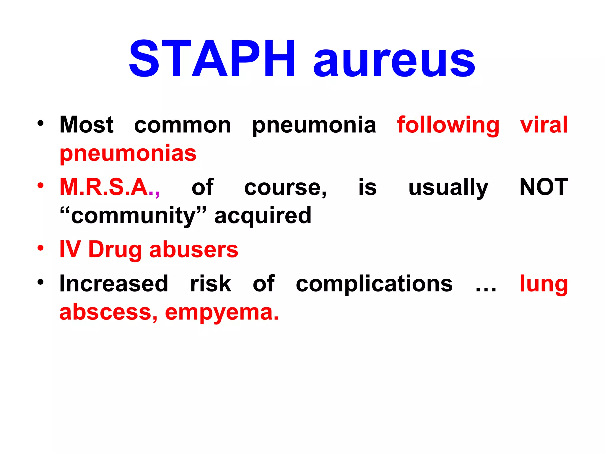 Pneumonia - Classification & Etiology | PPT