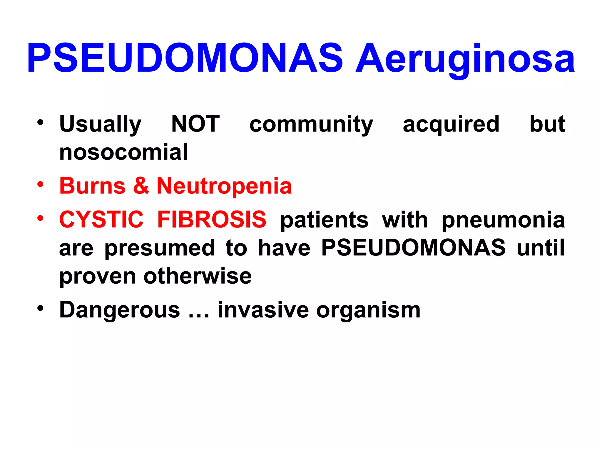 Pneumonia - Classification & Etiology | PPT