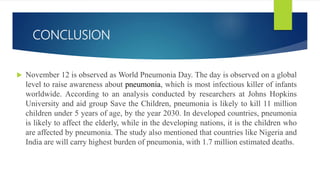 Pneumonia | PPT