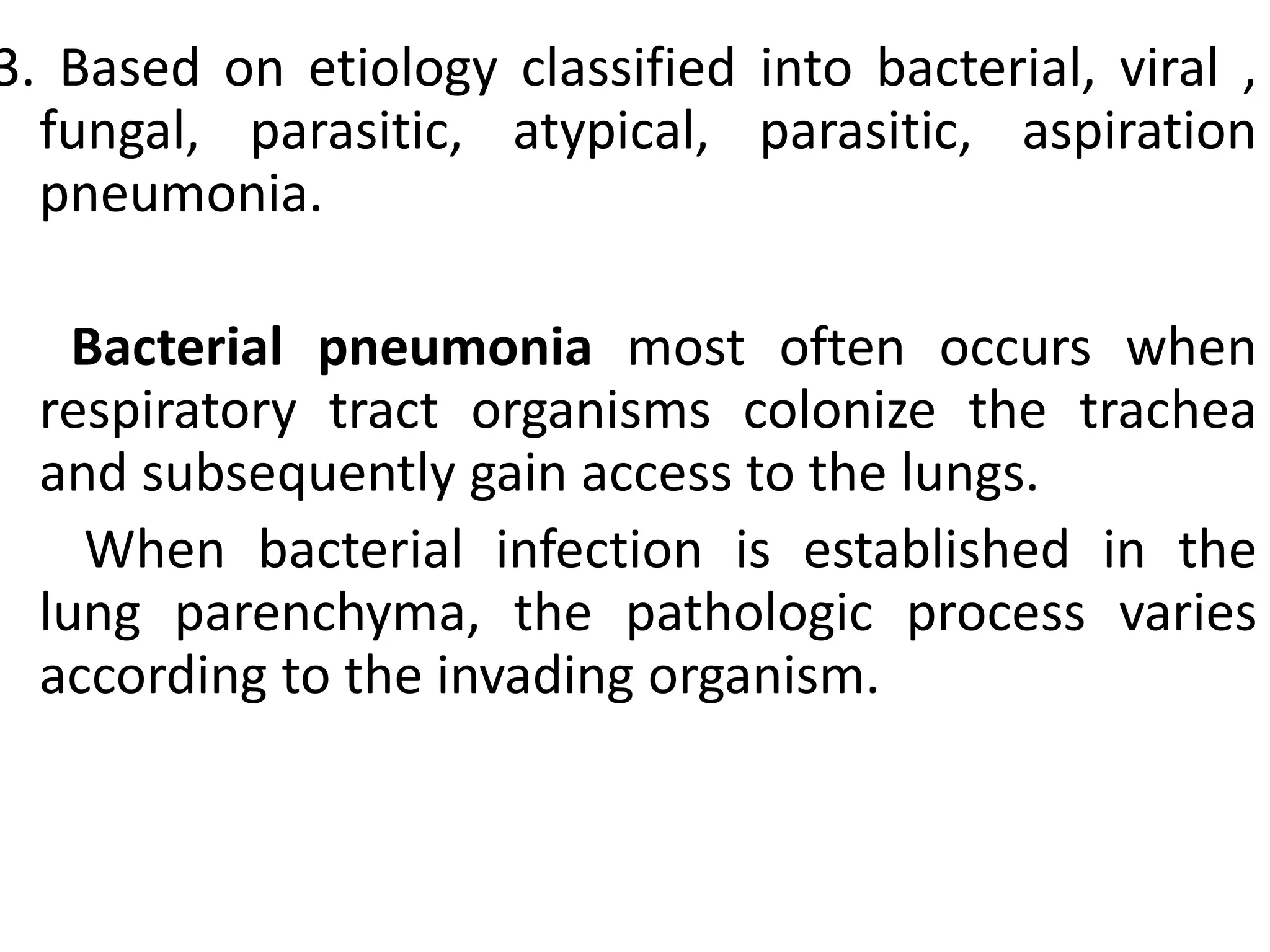 Recurrent or Persistent Pneumonia | PPTX