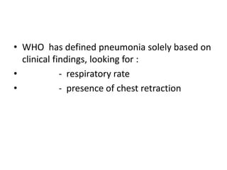 Recurrent or Persistent Pneumonia | PPTX