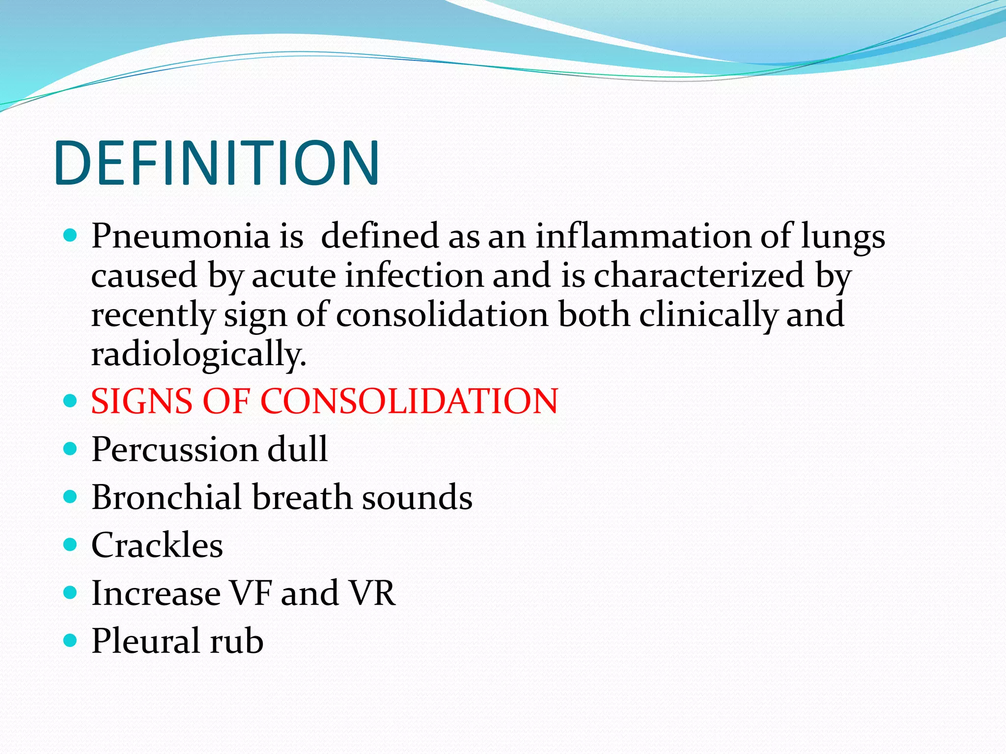 PNEUMONIA-2.pptx | Lung and Respiratory Health | Diseases and Conditions