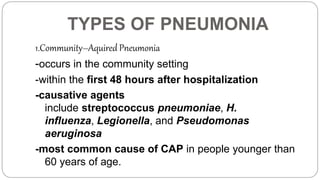 Pneumonia | PPTX