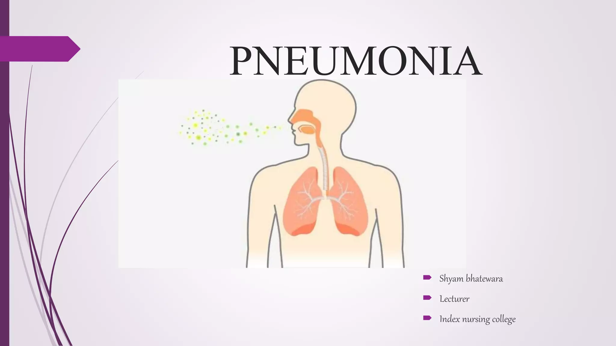 Pneumonia respiratory system disorder | PPTX