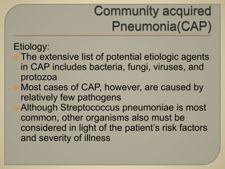 Pneumonia | PPTX