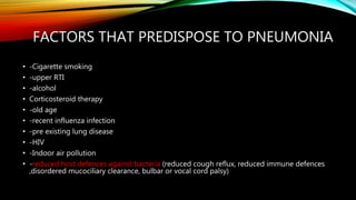Pneumonia | PPT