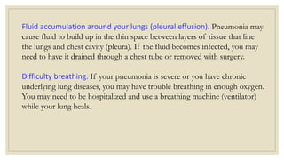 Pneumonia-medical information (symptoms , management , diagnosis) | PPT