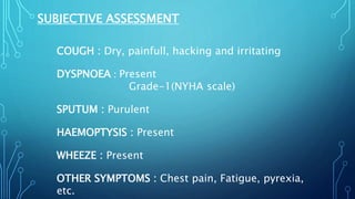 PNEUMONIA PT ASSESSMENT AND MANAGEMENT | PPTX