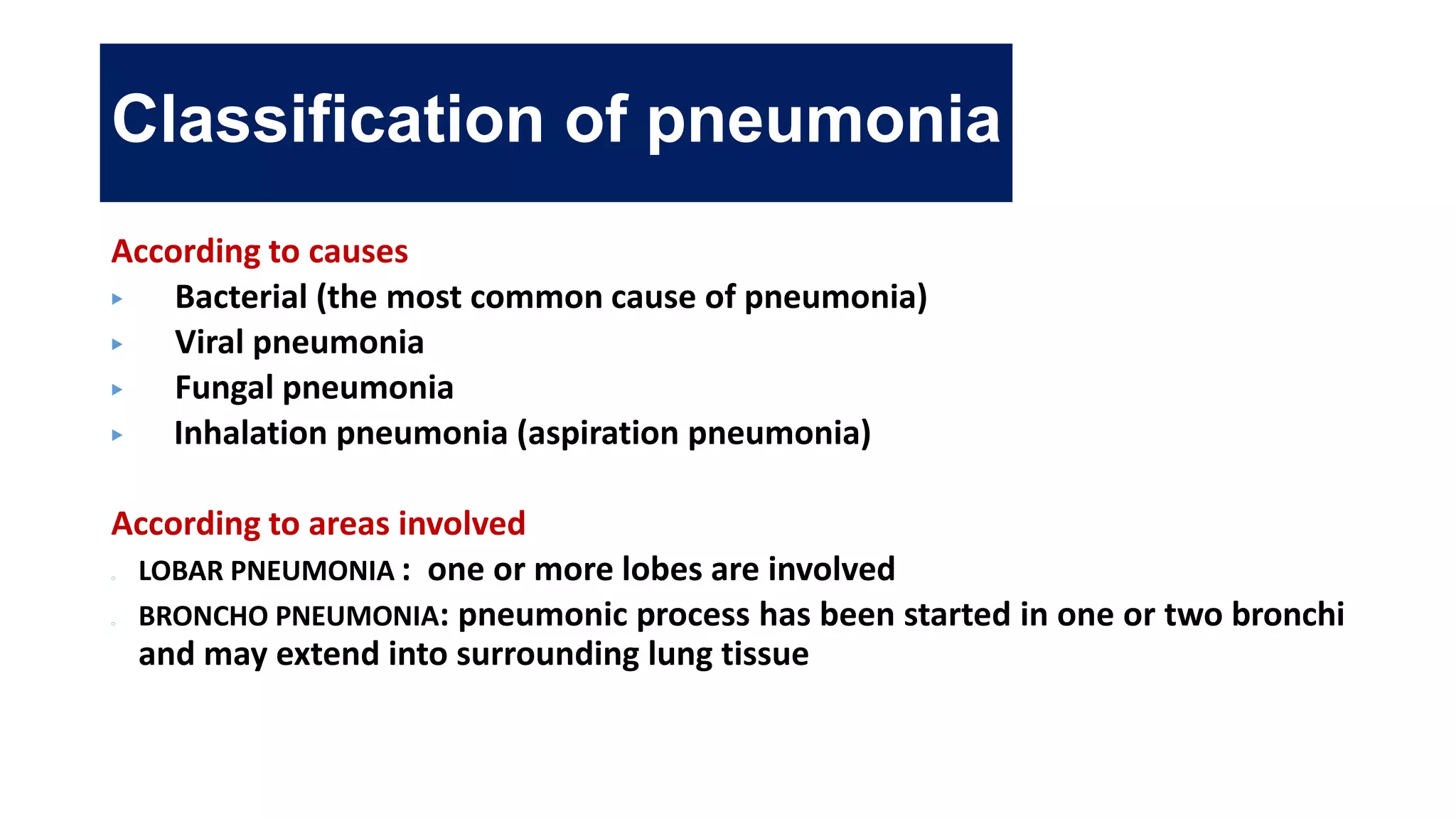 Pneumonia ppt | PPTX