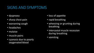 pneumonia .pptx | Lung and Respiratory Health | Diseases and Conditions