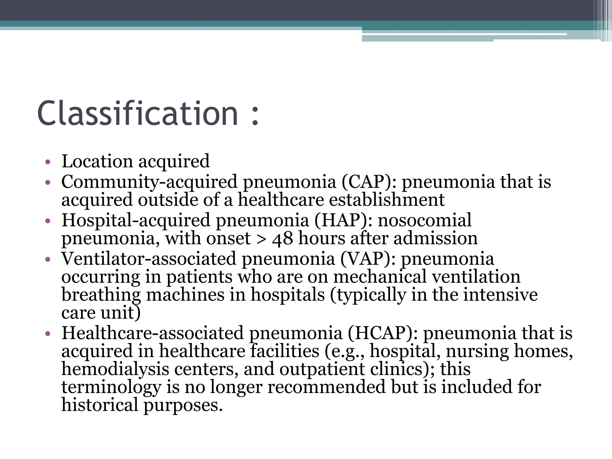types of Pneumonia ,complications and treatment .pptx