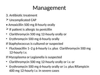 PNEUMONIA ( respiratory system ) . pptx | PPTX
