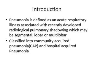 PNEUMONIA ( respiratory system ) . pptx | PPT