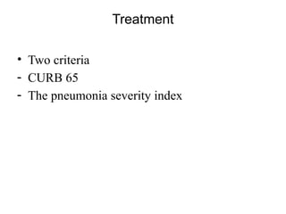 Pneumonia Pathophysiology Chest x ray changes Clinical scenario Usg ...