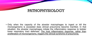 Pneumonia - Community Acquired Pneumonia (CAP) | PDF
