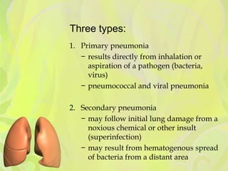 Pneumonia overview and ncp | PPTX