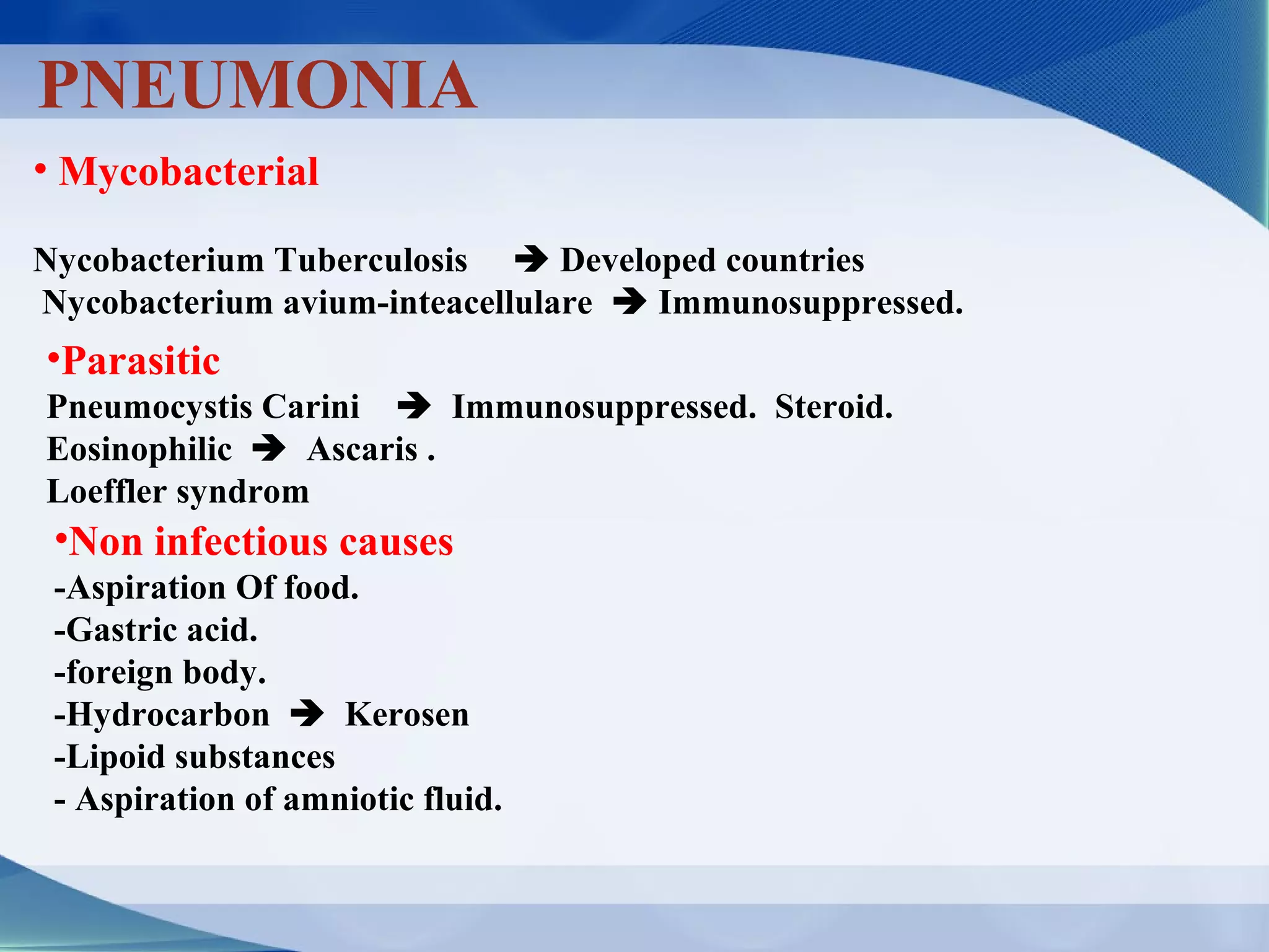 classification of pnemonia | PPT