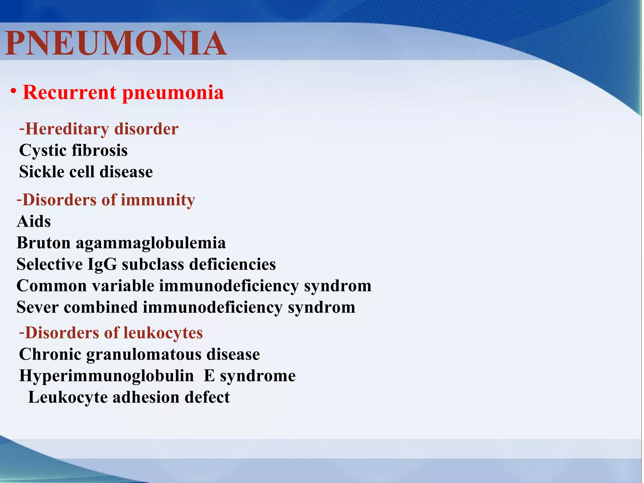 classification of pnemonia | PPT | Lung and Respiratory Health ...