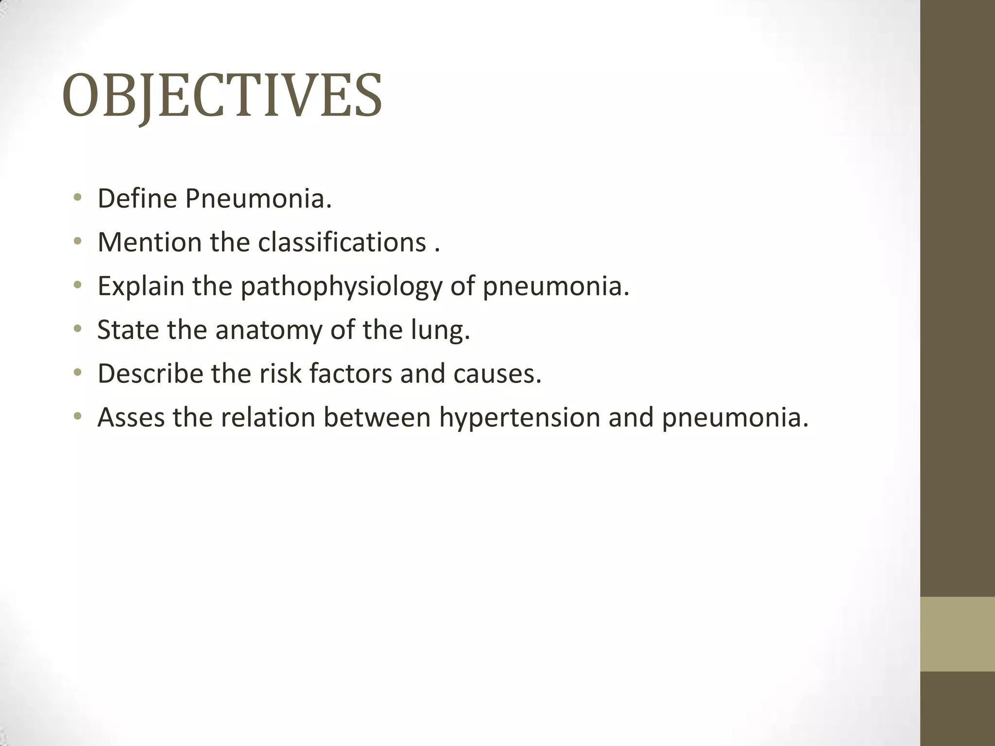 Pneumonia | PPTX