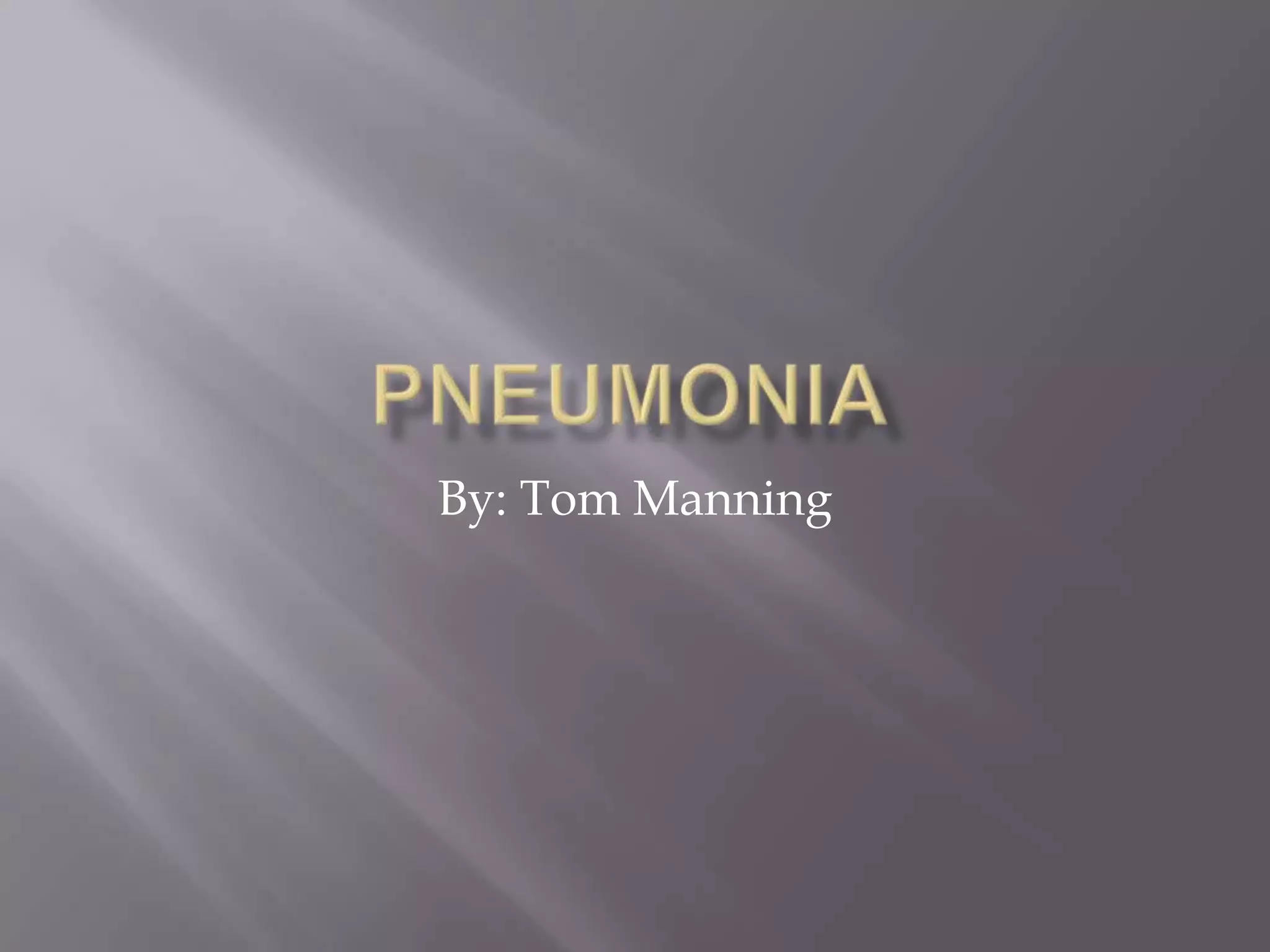 Pneumonia(2) | PPT