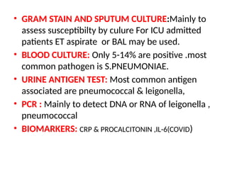 PNEUMONIA A CLINICAL APPROACH AND MANAGEMENT | PPT