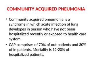 PNEUMONIA A CLINICAL APPROACH AND MANAGEMENT | PPT