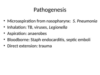pneumonia, Alhaji's Lectures for Clinical Students. .pptx