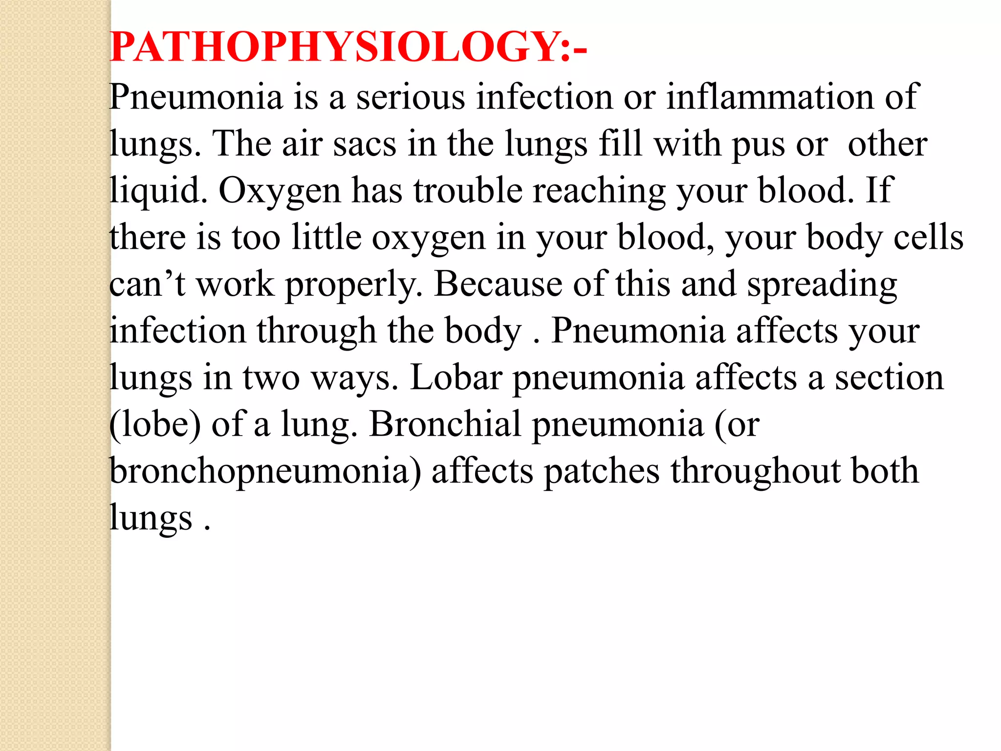 Pneumonia and asthma | PPTX