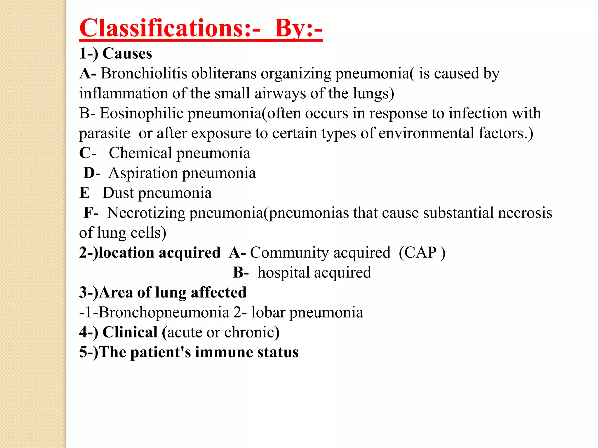 Pneumonia and asthma | PPTX