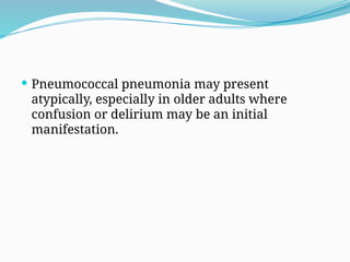 Etiology, pathogenesis, clinical features of pneumonia | PPTX