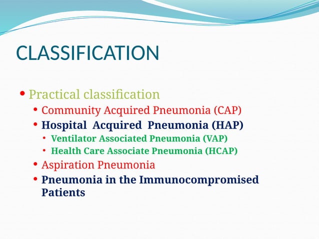 Etiology, pathogenesis, clinical features of pneumonia | PPTX ...