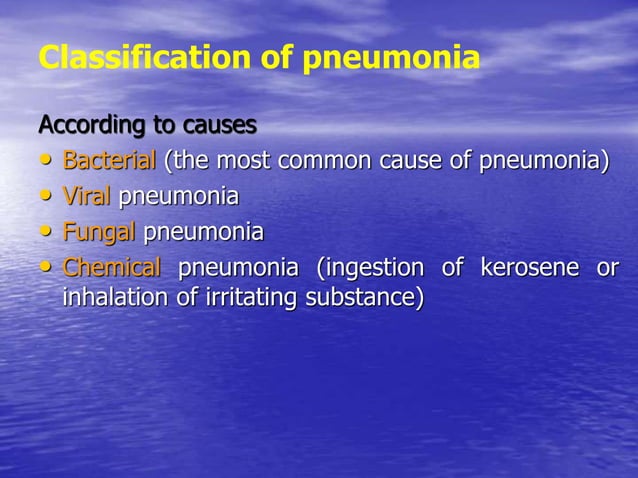 Pneumonia & ITS Complications | PPT