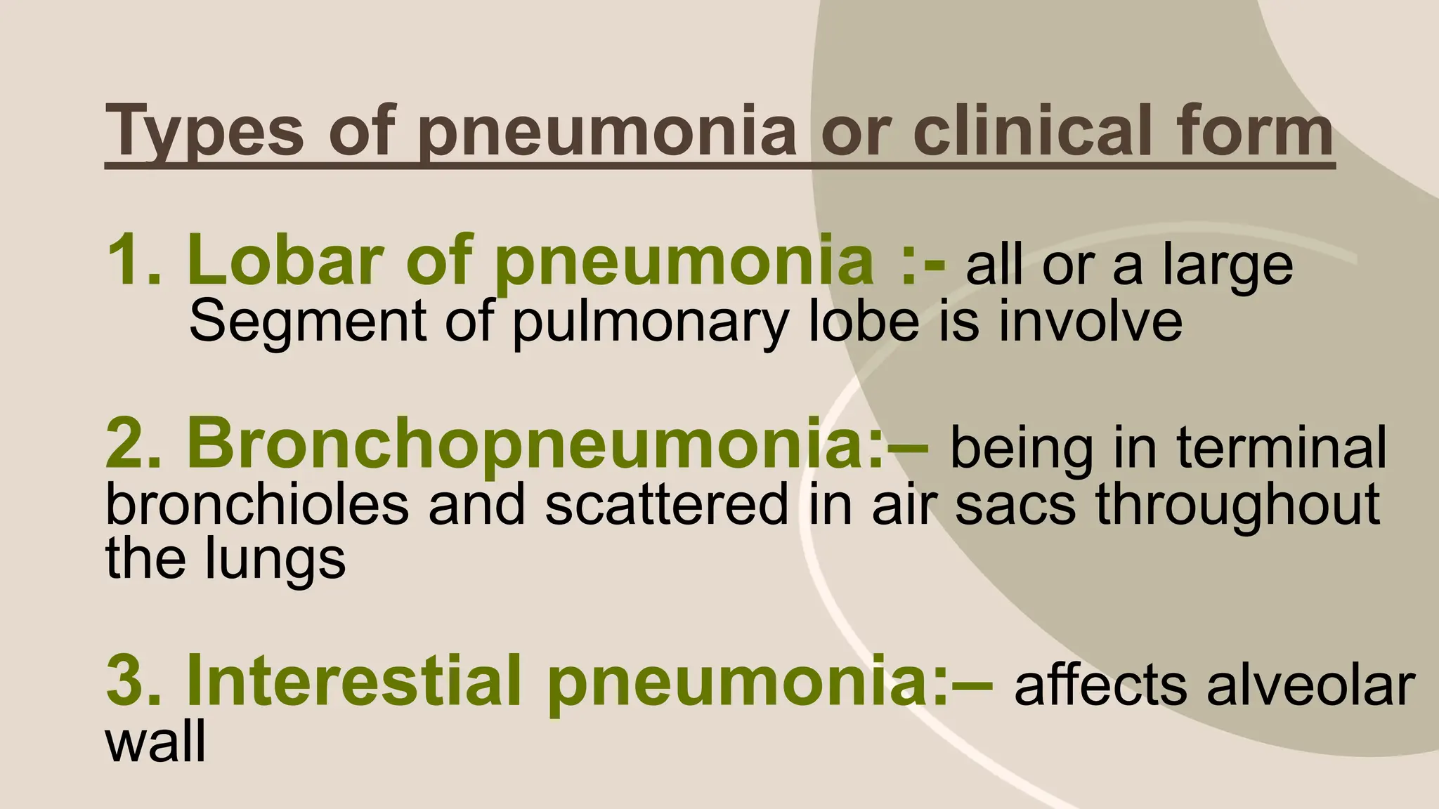 pneumonia , definition, causes , clinical manifestation, management.pptx