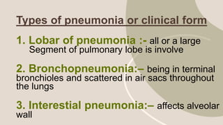 pneumonia , definition, causes , clinical manifestation, management.pptx