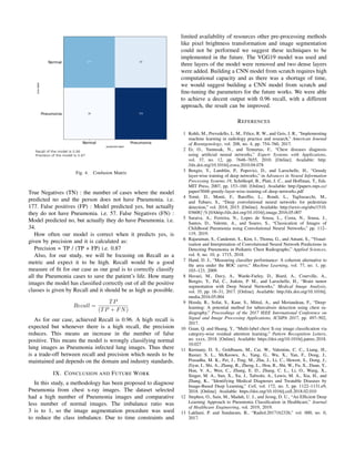 Pneumonia detection using CNN | PDF
