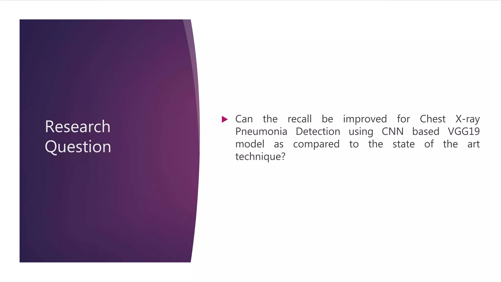 Pneumonia detection using cnn | PPTX