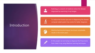 Pneumonia detection using cnn | PPTX