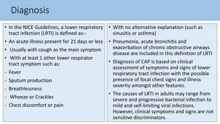 Pneumonia in adults ,diagnosis and management | PPTX
