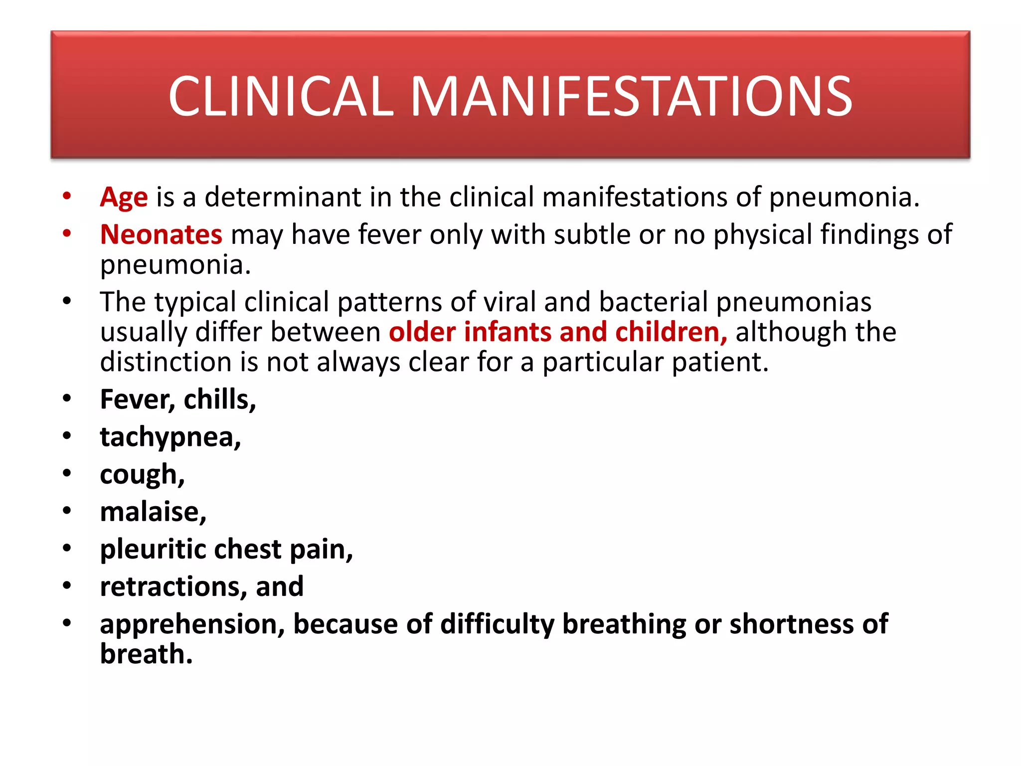 Pneumonia in children | PPTX