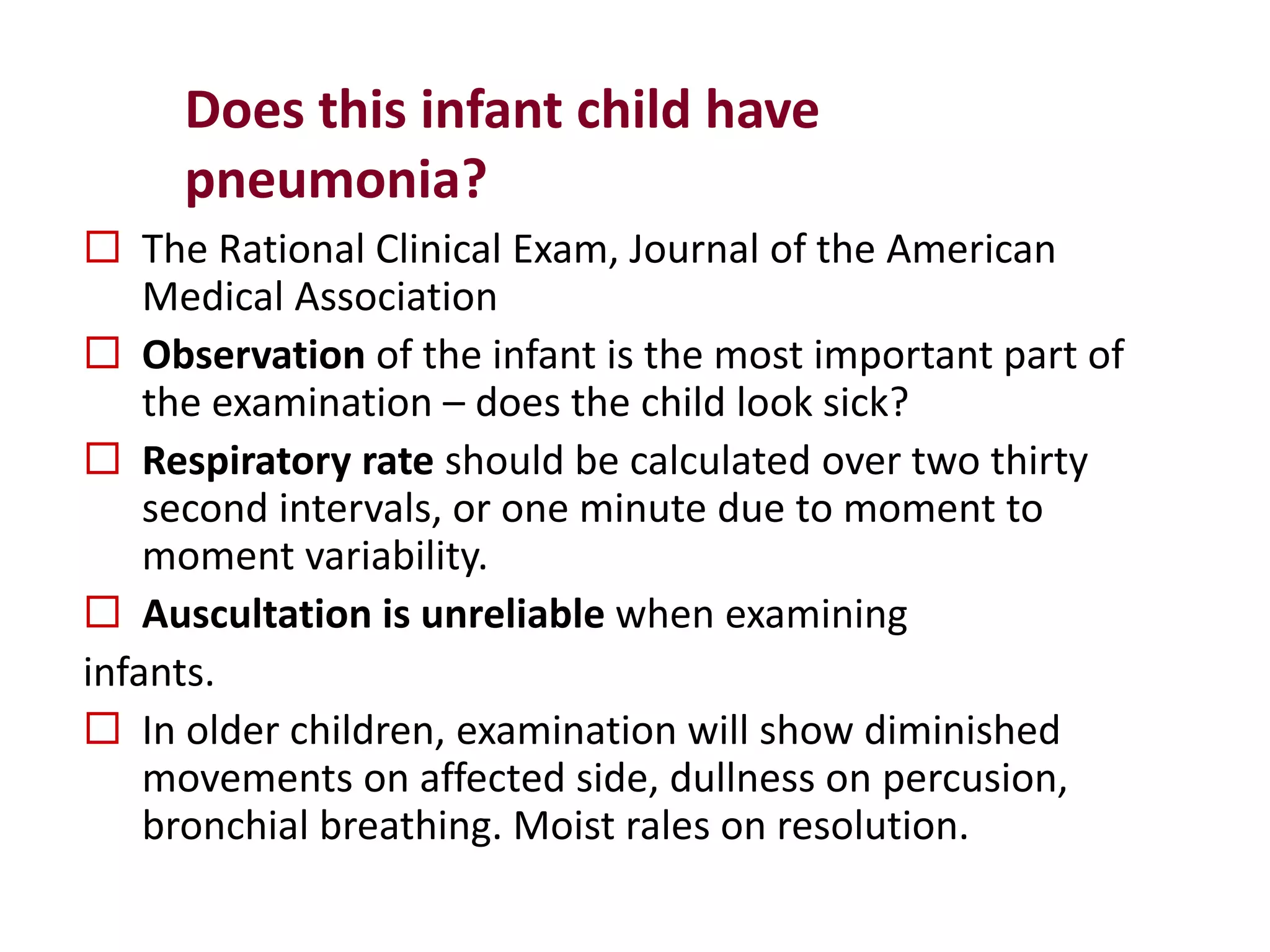 Pneumonia in children | PPTX