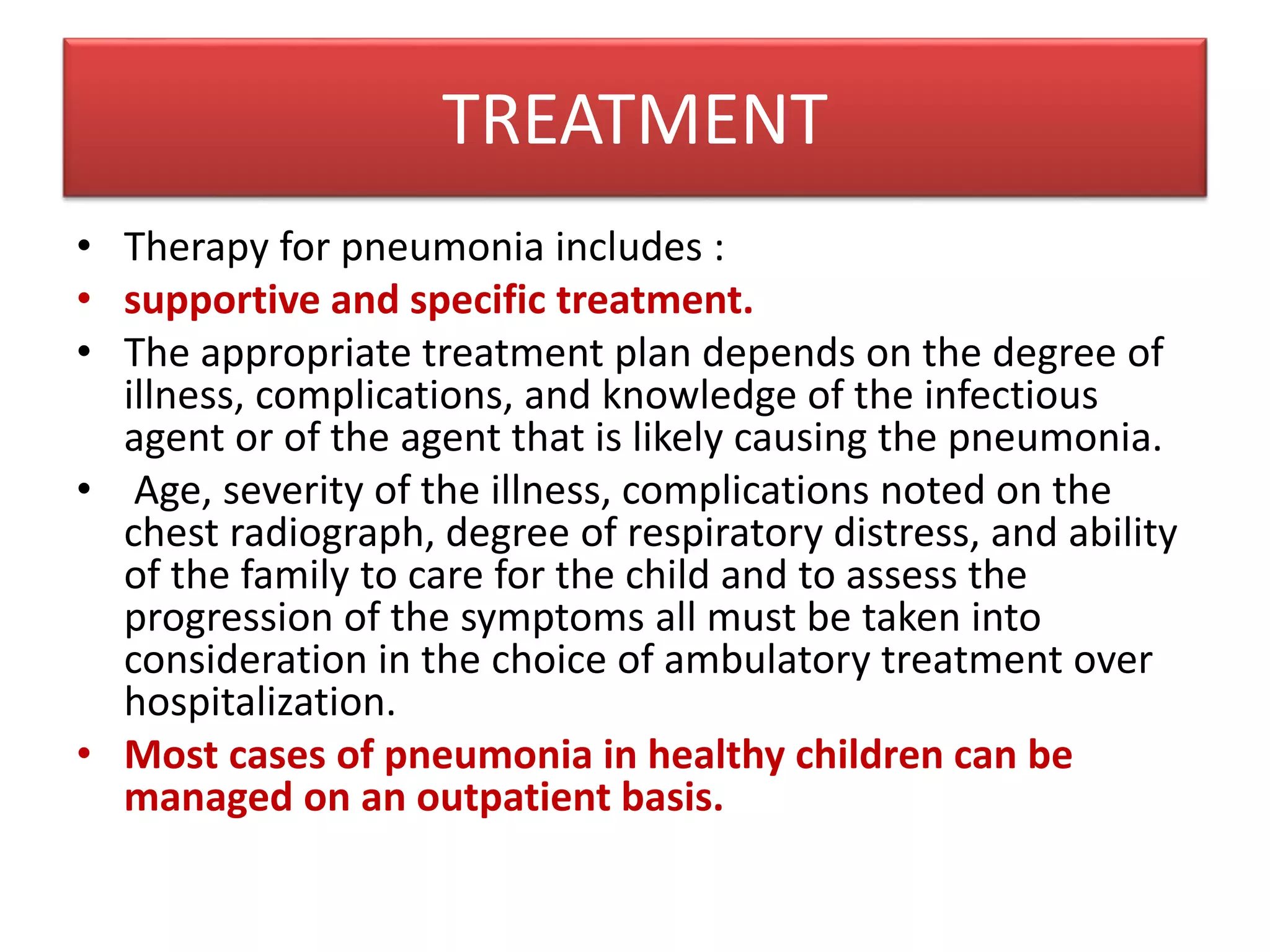 Pneumonia in children | PPTX