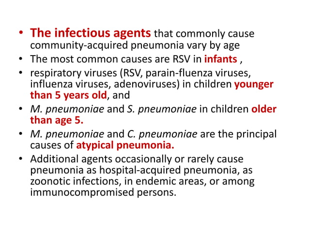 Pneumonia in children | PPTX