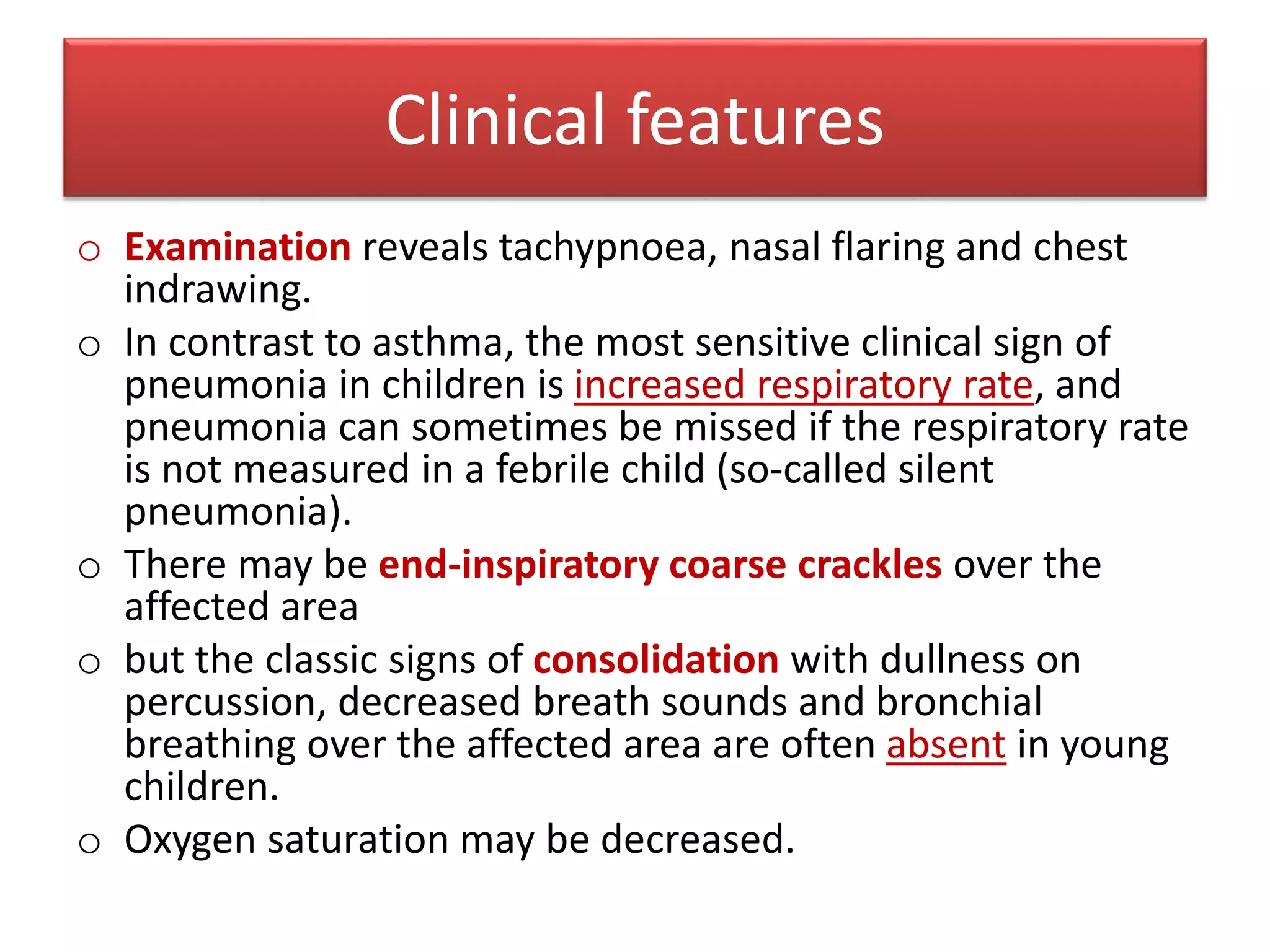 Pneumonia in children | PPTX