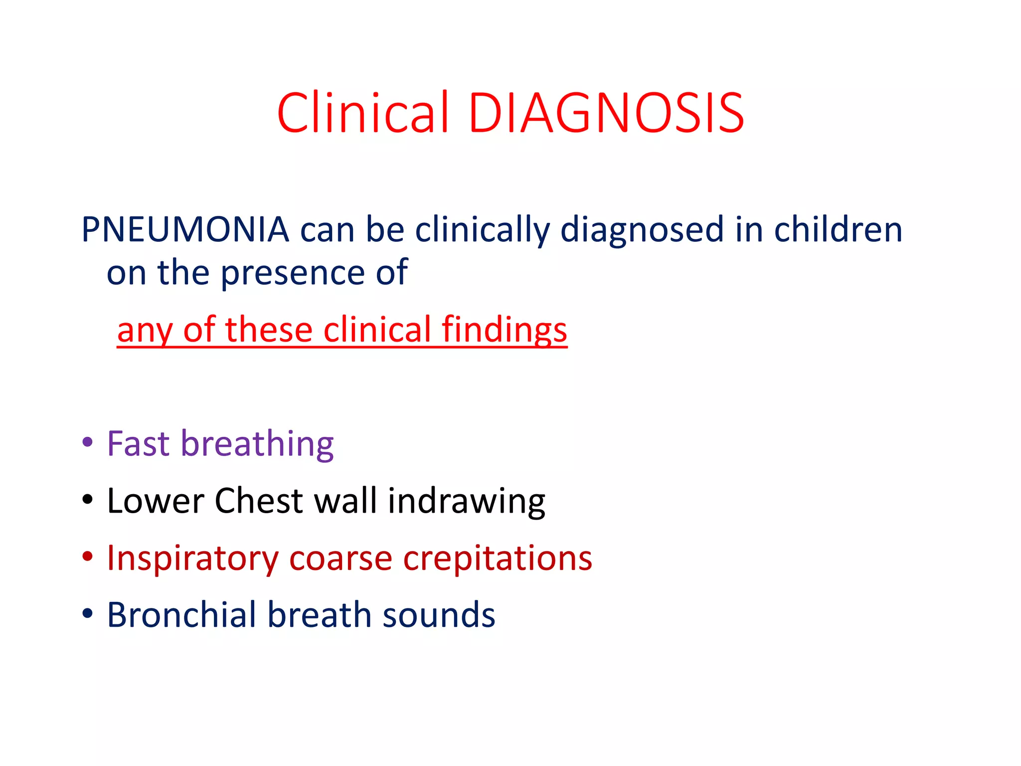 Pneumonia in children 2021 | PDF